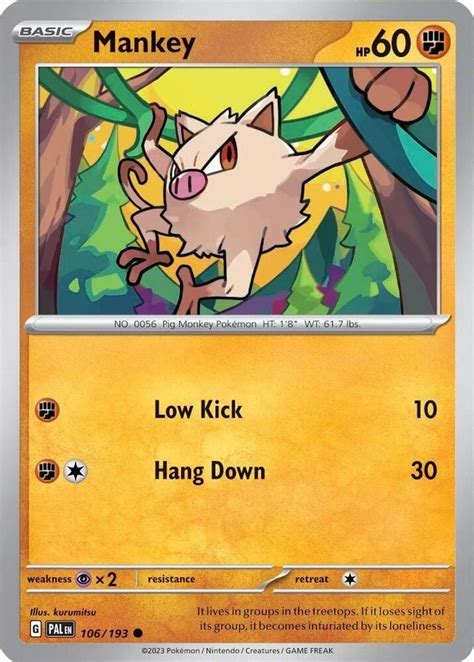 Mankey 106 193 Cosmos Holo Tcgsearch
