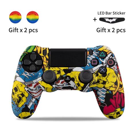 Protective Rubber Cover For Sony Playstation 4 Controller Silicone Case