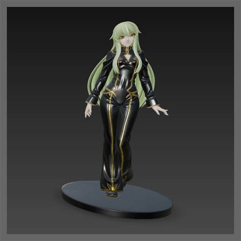 🎨 Cc Fan Art De Anime Inspirado En Code Geass・archivo Stl Para Impresión 3d・cults