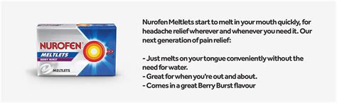 Buy Nurofen Meltlets Berry Burst 200mg Ibuprofen 24 Pack Online At Chemist Warehouse®