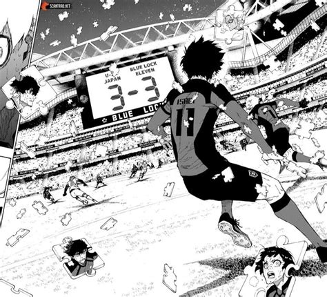 Blue Lock Match U20 Comic Book Layout Manga Artist Manga Pages