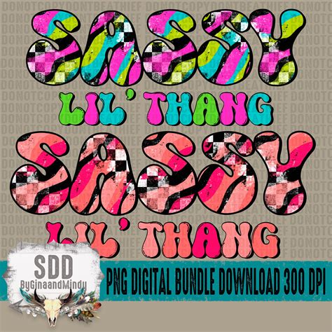 Sassy Lil Thang Bundle Sddbyginaandmindy