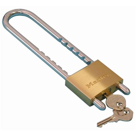 Master Lock Padlock Brass 45mm Long Shackle Acl Industrial Technology