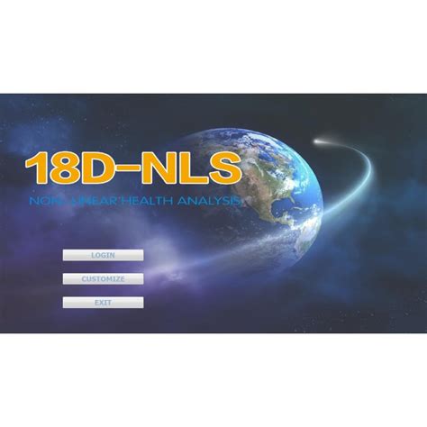 18d Nls Bioresonance Body Health Scanner For Clinic Or Household