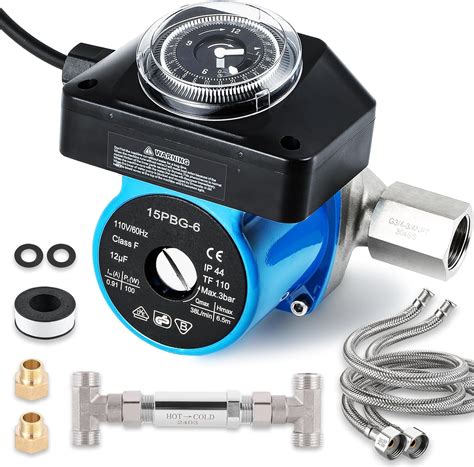 Crispaire Instant Hot Water Recirculating Pump Kit With 304 Stainless