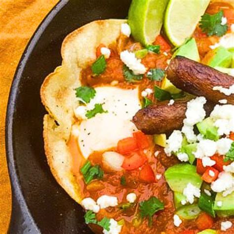 Huevos Rancheros Con Chorizo