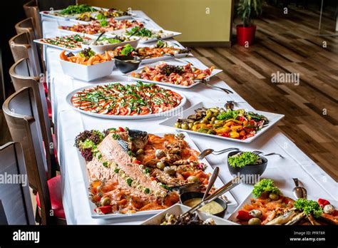 Table Full Of Food