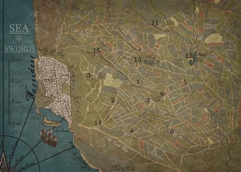 Map Of The Waterdeep Region Waterdeep City Map — Jared Blando Fluru