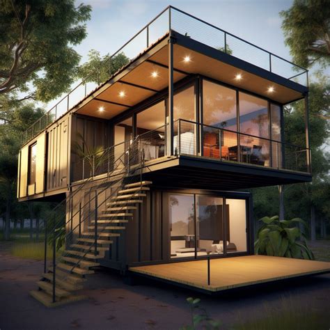 Container House Tiny Home Prefabricated Container Home Prefab House