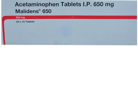 Acetaminophen 650 Mg Tablets For Personal At ₹ 250stripe In Nagpur