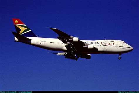 Boeing 747 244bsf South African Airways Cargo Aviation Photo