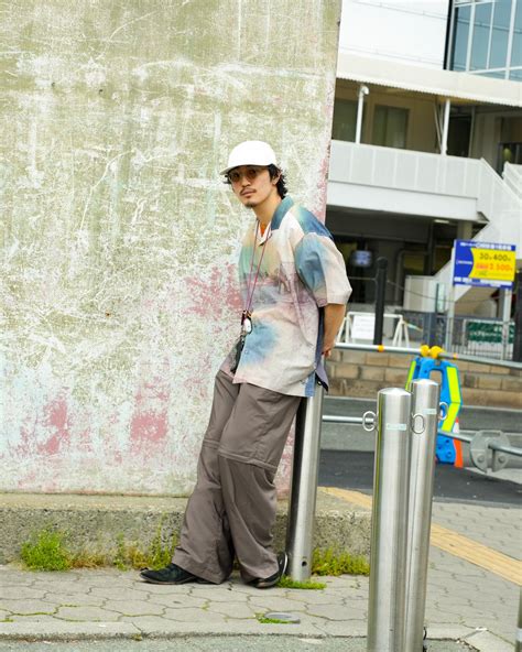 Street Style 大阪 山田竜也さん 2024年05月22日撮影 Fashionsnap
