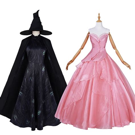 Wicked Witch Glinda Cosplay Suit Elphaba Costume Who Cosplay Suit Tenn