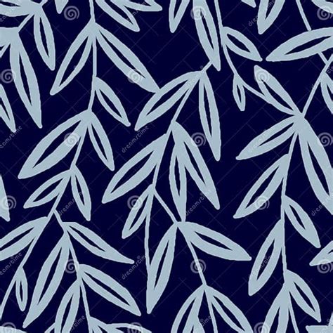 Leaf Repeat Pattern Design Stock Illustration Illustration Of