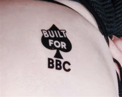 Certified Black Owned Temporary Tattoo Qos Tattoo Bnwo Bbc Tattoo
