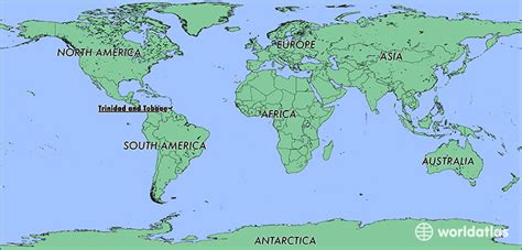 Where Is Trinidad And Tobago Where Is Trinidad And Tobago Located In