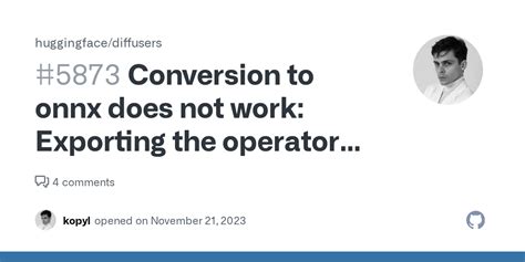 Conversion To Onnx Does Not Work Exporting The Operator Atenscaleddotproductattention To
