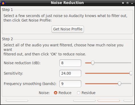 8 Track Hiss Reduction Attempt Gnulinux Audacity Forum