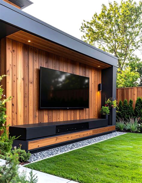 30 Outdoor Tv Wall Ideas For The Ultimate Patio Fun We Love Home Blog