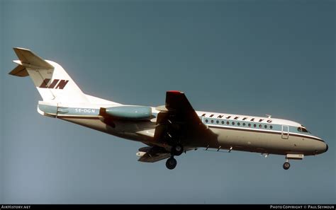 Aircraft Photo Of Se Dgn Fokker F28 4000 Fellowship Linjeflyg