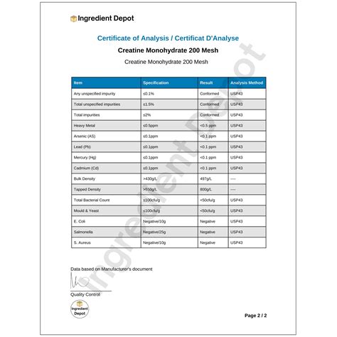 Creatine Monohydrate Usp Grade 3 Kgs Ingredient Depot