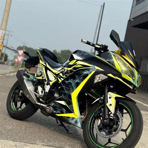 Kawasaki 가와사키 가와사키 닌자300 15년식 3만km 튜닝잘된차량 저렴히 판매합니다 가와사키닌자300야마하r3 On Bunjang Global Site