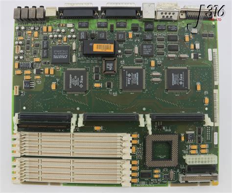 27422 Sun Microsystems Pcb Sparc 5 3 Expansion Slots 8 Ram Slots