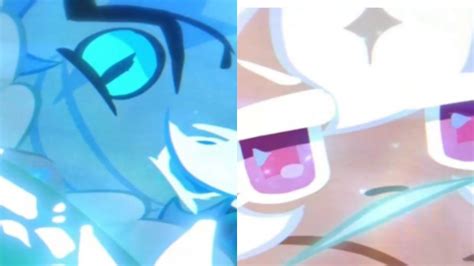 Cookie Run Kingdom White Lily Cookie Vs Shadow Milk Cookie Animation