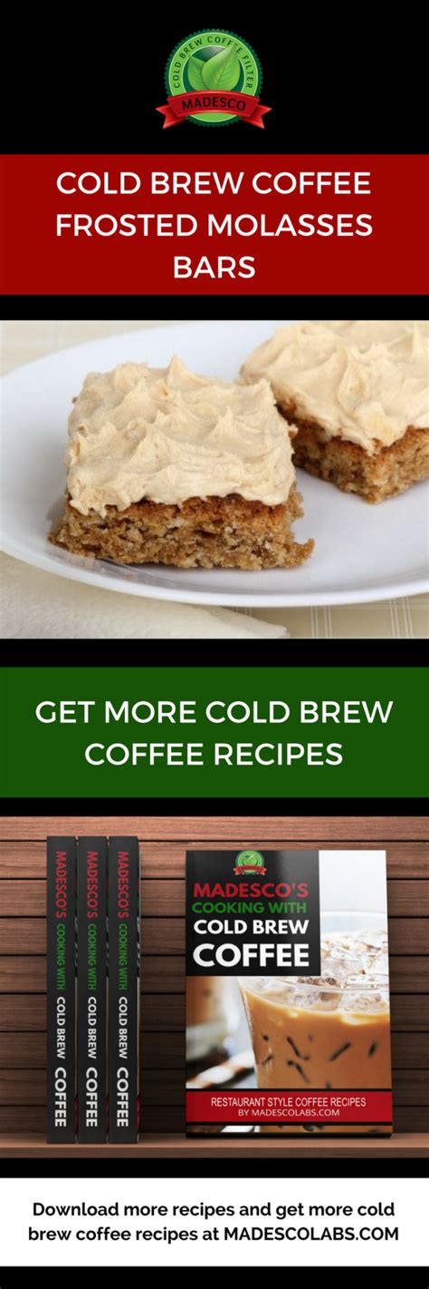 Frosted Molasses Bars Madesco Labs