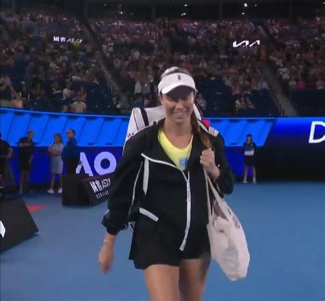 Watch Danielle Collins Gets Treated With Heavy Boos By Ao Crowd As She Enters Court