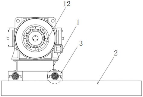一种电梯主机降噪减振支撑结构的制作方法
