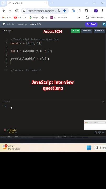 Javascript Interview Questions Javascript Coding Webdevelopment