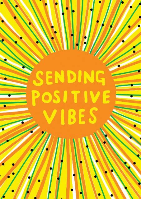 Sending Positive Vibes Vibrator Card Thortful