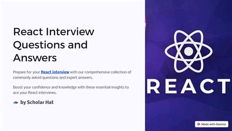 React Interview Questions And Answers By Scholarhat Pdf Web