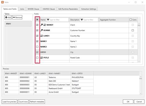Xtract Table Xtract For Alteryx Helpcenter