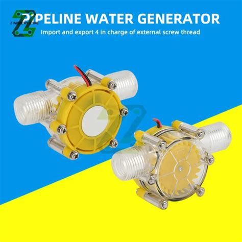 Pipeline Micro Hydro Generator Listrik Mikrohidro Tenaga Air 0 80v 5v