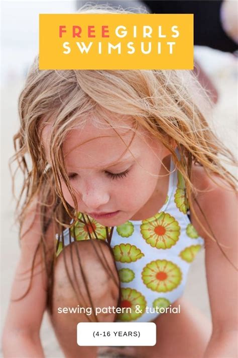 Free Girls Swimsuit Sewing Pattern And Tutorial 4 16 Years Sew