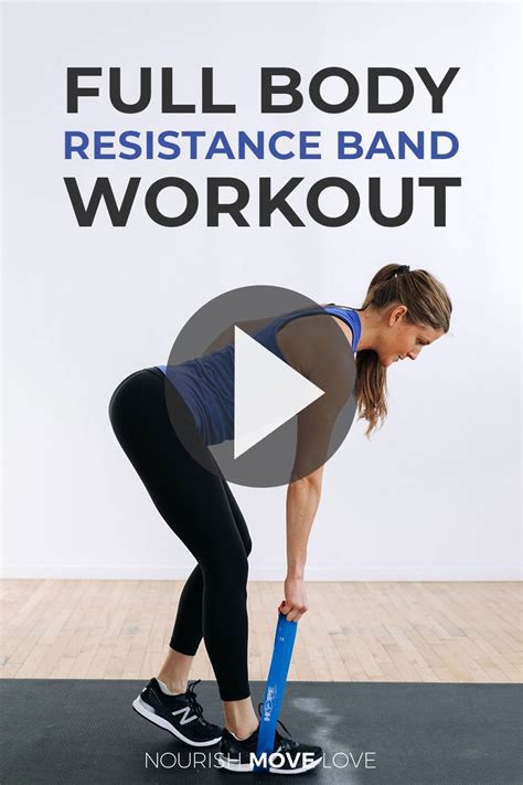 25 Minute Full Body Resistance Band Workout Video Artofit