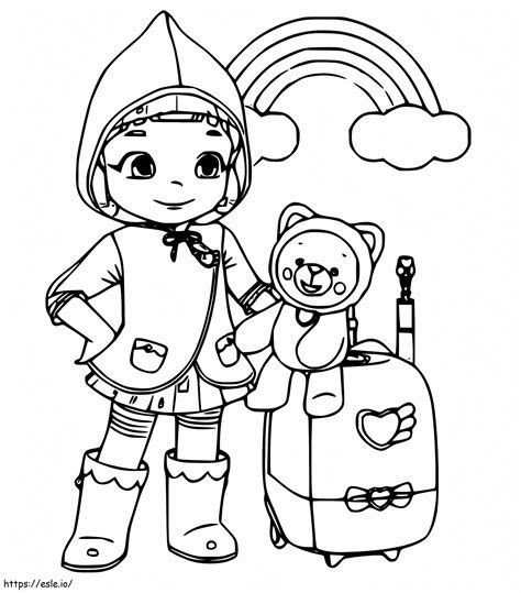 Tęczowy Rubin I Choco Kolorowanka