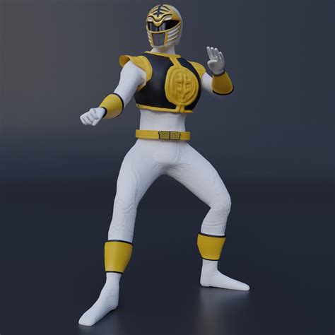 Power Rangers 3d Model Rigged Cgtrader