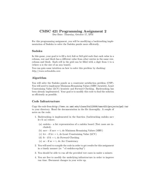 Programming Assignment 2 Introduction To Artificial Intelligence