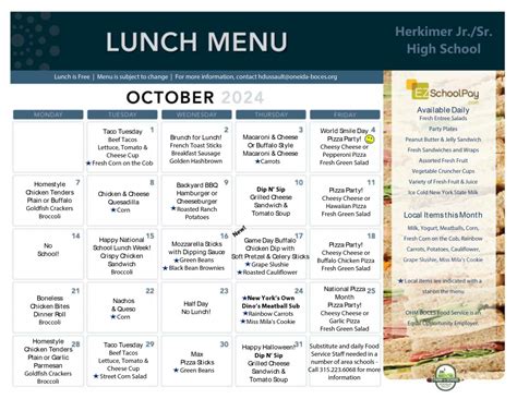 Food Services Herkimer Central School District