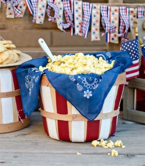 Patriotic Bbq Decor Patriotic Basket Ideas For 4th Of July
