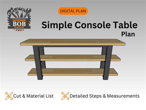 simple console table plan console table console table plan