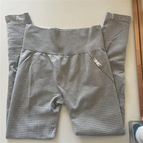 Elite Eleven Grey Leggings Size Small Only Been Depop