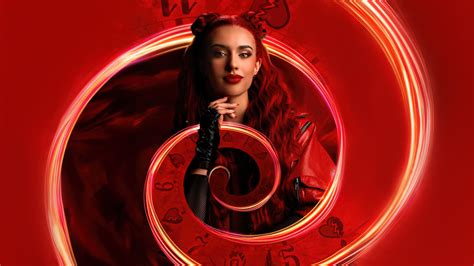 Kylie Cantrall As Red In Descendants The Rise Of Red Wallpaper Hd