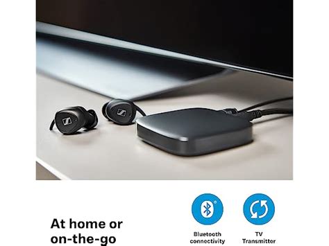New Sennheiser Tv Clear Set True Wireless Earbuds And Tv Connector