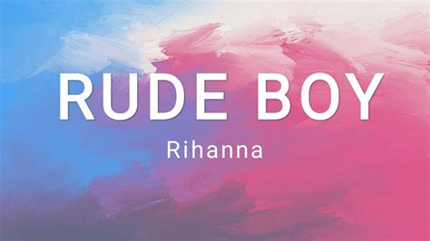 Rude Boy Rihanna Youtube