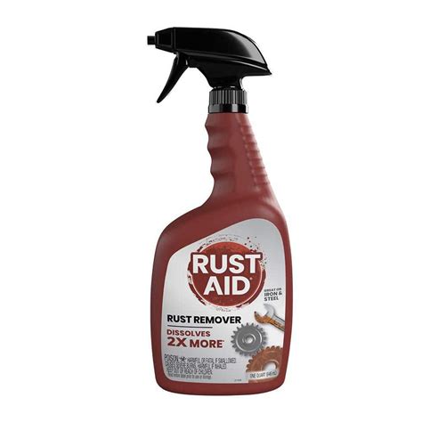 Have A Question About Rustaid 32 Oz Rust Remover Spray For Removing
