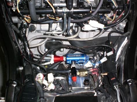 My Htp Spray Bar Installed Nitrous Hayabusa Owners Group